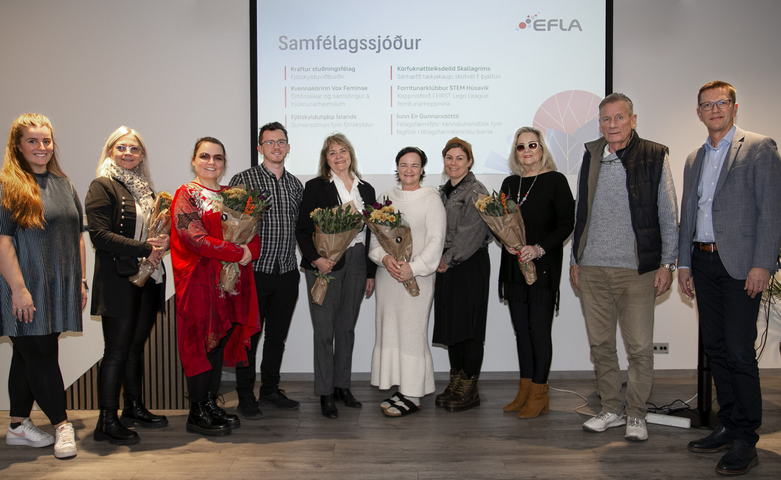 Efla styrkir Kraft - Kraftur